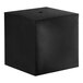 MasonWays 12" x 12" x 12" Solid Black Plastic Display Filler Cube / Riser