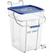 Choice 5 Gallon Polypropylene Ice Tote with Filling Hanger, Lid, and ...
