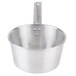 Town 35403 3 Qt. Tapered Aluminum Sauce Pan / Dipper