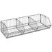 Quantum 14" x 36" Chrome Modular Stacking Basket 1436BC