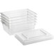 Cambro Camwear 26" x 18" x 9" Clear Polycarbonate Food Storage Box with ...