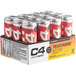 C4 SMART Energy Peach Mango Nectar Energy Drink 12 fl. oz. Can - 12/Case