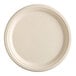 EcoChoice No PFAS Added 10" Natural Bagasse Blend Plate - 500/Case