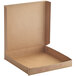 Choice 14" x 14" x 2" Clay Coated Customizable Kraft Pizza Box - 100/Bundle