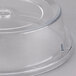 Cambro 806CW152 Camwear Camcover 8 7/16" Clear Plate Cover - 12/Case