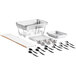 Choice 39 Piece Full Size Disposable Serving / Chafer Dish Kit with (3 ...