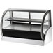 Vollrath 40857 60" Curved Glass Heated Countertop Display Cabinet