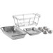 Choice 15 Piece Full Size Disposable Chafer Dish Kit with (3) Wire ...