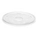 Dart 32SL1 32 oz. Translucent Flat Lid with Straw Slot - 1000/Case