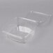 Genpak 48 oz. Clear Hinged Deli Container - 100/Pack
