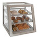 Cal-Mil Aspen 21" x 21 1/2" 21 1/2" Slanted Attendant Serve 3-Tier ...