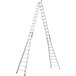 Little Giant Skyscraper 11' - 21' Type 1A Aluminum Adjustable Step ...