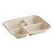 World Centric No PFAS Added 5-Compartment Compostable Fiber Bento Box ...