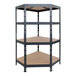AR Shelving Garage Series 35" x 35" x 71" 4-Shelf Boltless Rivet ...