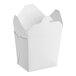 White Paper Take-Out Container - 16 oz., 450/Case