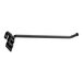 Regency 6 3/4" Black Epoxy Ledge Hook for Wire Shelving