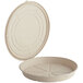 World Centric 14" No PFAS Added Compostable Fiber Round Clamshell Pizza ...