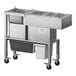 AyrKing BBSU3515P28-LOU 25 lb. Breading Station with Auto Sifter - 115V