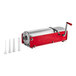 Tre Spade F25000 30 lb. Manual Horizontal 2-Speed Red Enamel Steel ...