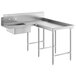 Regency Custom Stainless Steel Dishtable