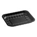 CKF 86515 (#4P) 9 1/8" x 7" x 1 5/16" Black PET Plastic Meat Tray - 480 ...