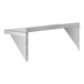 Regency 12" x 30" 18 Gauge Stainless Steel Solid Wall Shelf