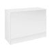 48" x 20" x 38" White Cash Register and Checkout Service Counter