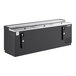 True TD-95-38-HC Black Horizontal Bottle Cooler