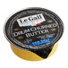 Le Gall Refrigerated Salted Churned Butter Portion Cup 17 Grams - 48/Case