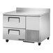 True TWT-44D-2-HC 44 1/2" Deep Worktop Refrigerator with Two Drawers ...