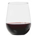Tossware Reserve Go-To 16 oz. Tritan™ Plastic Stemless Wine Glass - 24/Case