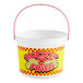 48 oz. Plastic French Fry Bucket with Handle - 130/Case