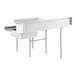 Regency 5' 16-Gauge Stainless Steel Soiled L-Shape Dishtable - Left Landing