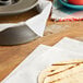 Choice 12" x 12" White Menu Tissue - 10000/Case