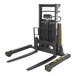 Vestil 3,000 lb. Semi-Electric Powered Fork Stacker with Adjustable ...