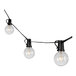 Globe Monaco Modern 25' String Lights with (25) G12 Bulbs - 120V, 5W, 2 ...