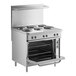 Cooking Performance Group ER36-208-3 36" 6-Burner Electric Range with ...