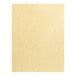 Choice 8 1/2" x 11" Heavy Weight 65 lb. Gold Menu Paper - 100/Pack