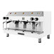 Astra Mega III M3S-018-WH Semi-Automatic White Espresso Machine - 220V