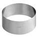Ateco 7 7/8" x 3" Round Stainless Steel Cake / Food Ring Mold 48708