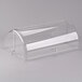 Tablecraft PC1 Rectangular Polycarbonate Roll Top Lid - 21 1/2" x 13 1/ ...
