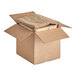 2-Piece Paper Fiber Insulated Box Liner for 8" x 8" x 8" Boxes - 32/Case