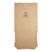 Choice 20" x 20" x 2" Kraft Customizable Corrugated Plain Pizza Box ...