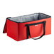 Sterno Customizable 30" x 15 1/2" x 14" Red Vinyl Insulated Premium ...