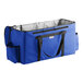 Sterno Customizable 32" x 13" x 17 3/4" 4XL Royal Blue Nylon Insulated ...