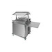 Cadco MobileServ 63 1/4" x 31 1/4" Deluxe Mobile Grab and Go Food Cart ...