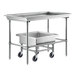 Regency 30" x 48" 16 Gauge Type 304 Stainless Steel Sorting Table and ...