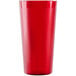 Cambro 2000P156 Colorware 22 oz. Ruby Red Customizable SAN Plastic ...