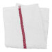 Monarch Brands Qwick Wick 16" x 19" 30 oz. Red-Striped Terry Cloth Bar ...