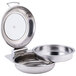 Tablecraft CW40165 4 Qt. Round Stainless Steel Quick View Induction ...